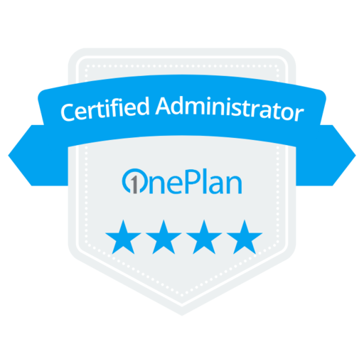 OnePlan Certified Administrator - Credly