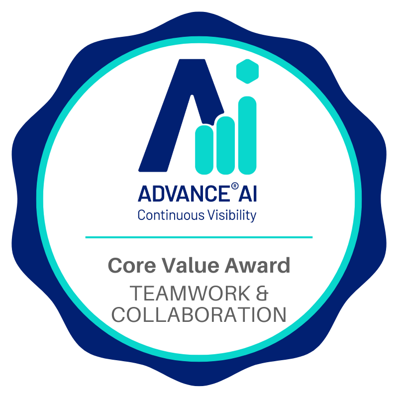 ADVANCE®AI Core Value Award - Teamwork & Collaboration - Credly ADVANCE®AI Core Value Award - Teamwork & Collaboration - Credly