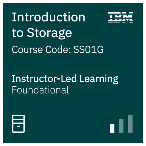Introduction to Storage - Code: SS01G - Credly