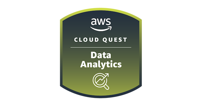 AWS Cloud Quest: Data Analytics - Credly