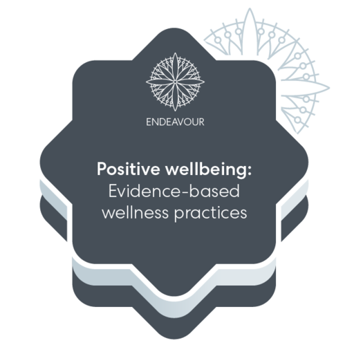 Positive wellbeing: evidence-based wellness practices - Credly
