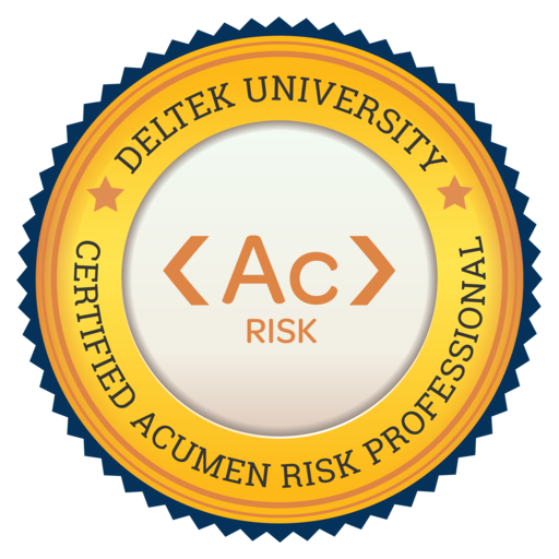 Acumen Risk Certification Exam - Credly
