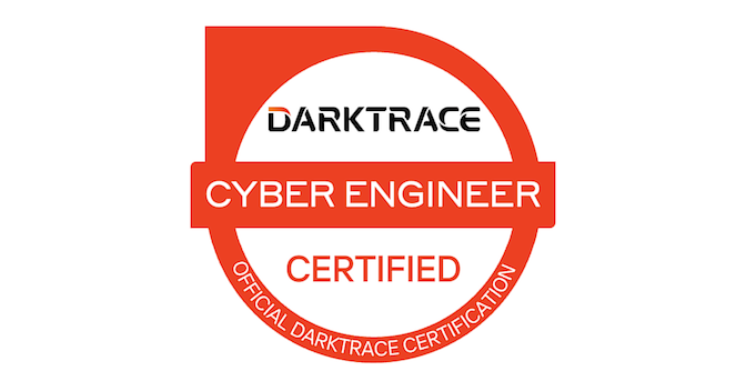 Darktrace Cyber Engineer - Credly