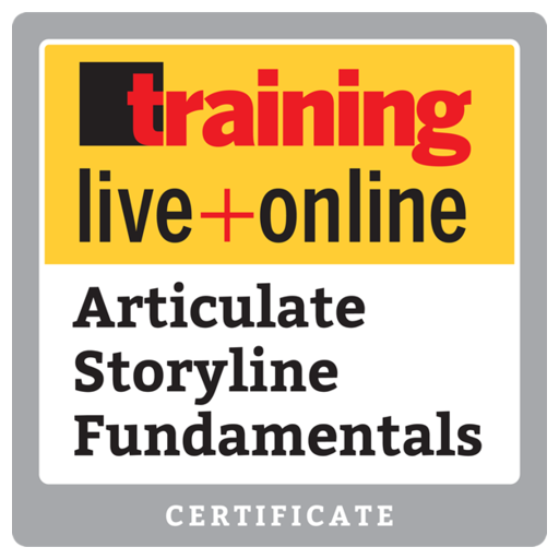Articulate Storyline Fundamentals (May 2022) - Credly
