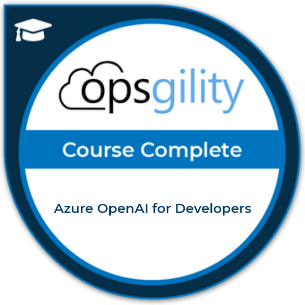 Azure OpenAI for Developers - Credly