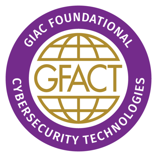 GIAC Foundational Cybersecurity Technologies (GFACT) - Credly