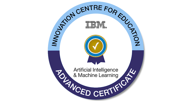 Artificial Intelligence & Machine Learning - Advanced Certificate - Credly
