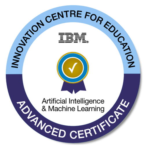 Artificial Intelligence & Machine Learning - Advanced Certificate - Credly