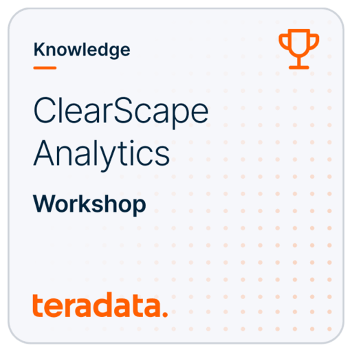 ClearScape Analytics Workshop (multi-year) - Credly