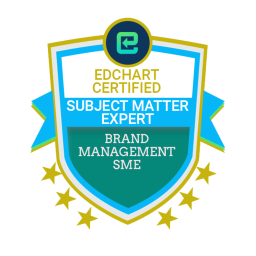 Edchart Certified Brand Management Subject Matter Expert - Credly
