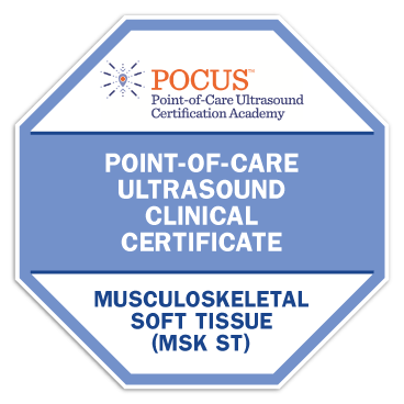 POCUS Certification Academy™ Musculoskeletal Soft Tissue (MSK ST) Point ...