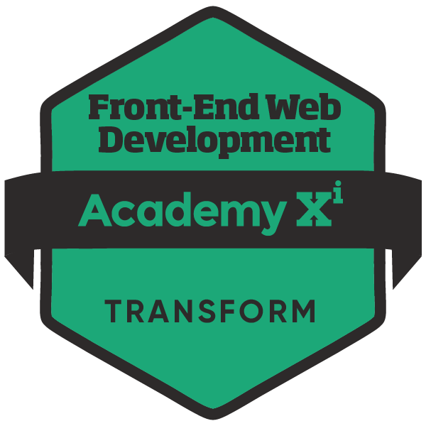 Front-End Web Development Transform - Credly