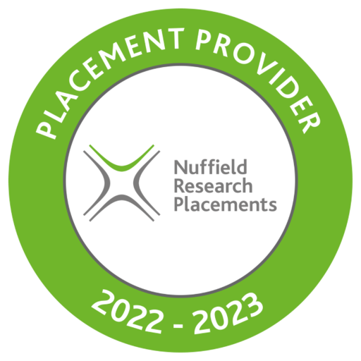 Nuffield Research Placement Provider 2022/2023 - Credly