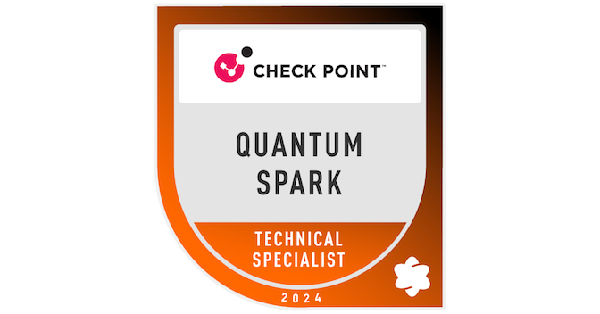 Quantum Spark – Technical Specialist - Credly