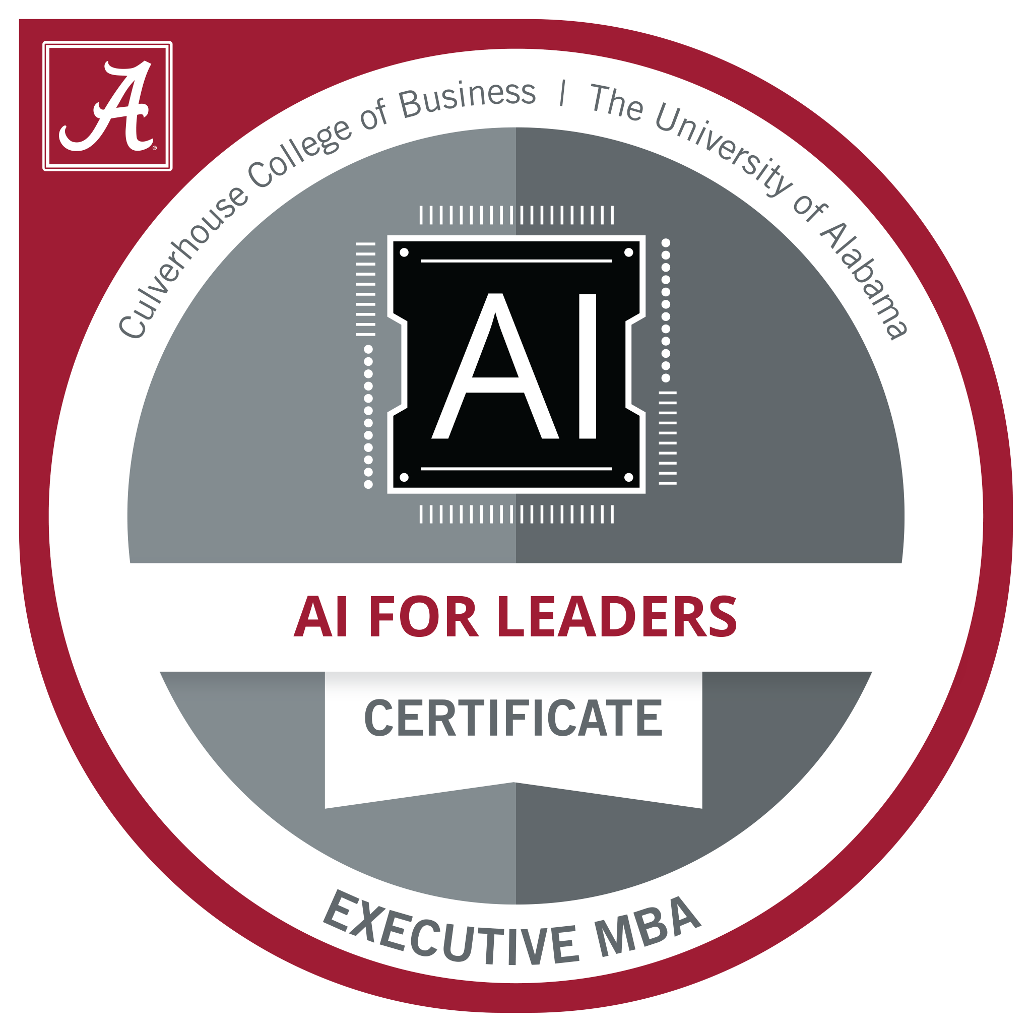 EMBA AI for Leaders - Culverhouse College of Business - Credly