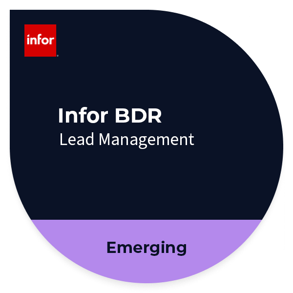 Infor BDR: Lead Management - Credly