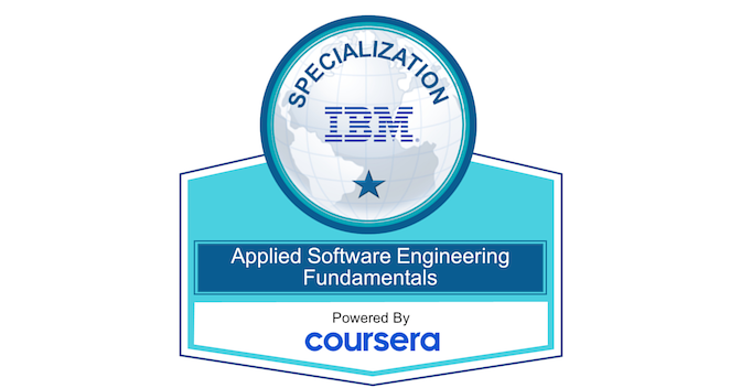 Applied Software Engineering Fundamentals - Credly