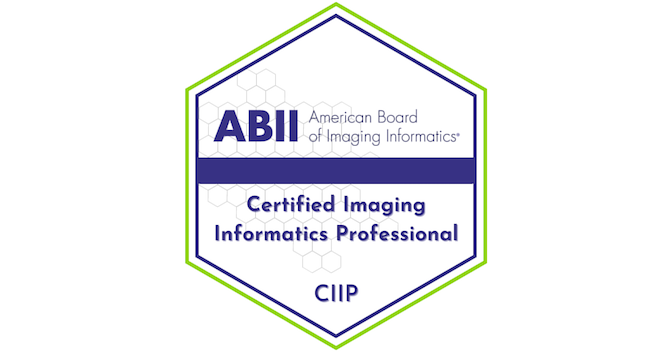 Certified Imaging Informatics Professional (CIIP) - Credly