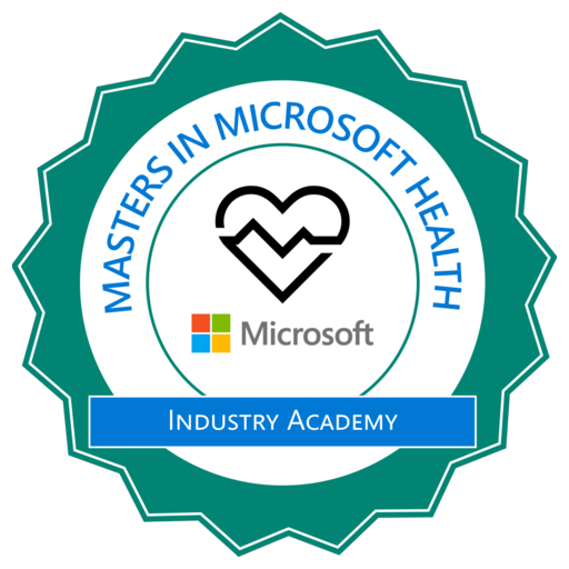 Masters in Microsoft Health - Credly