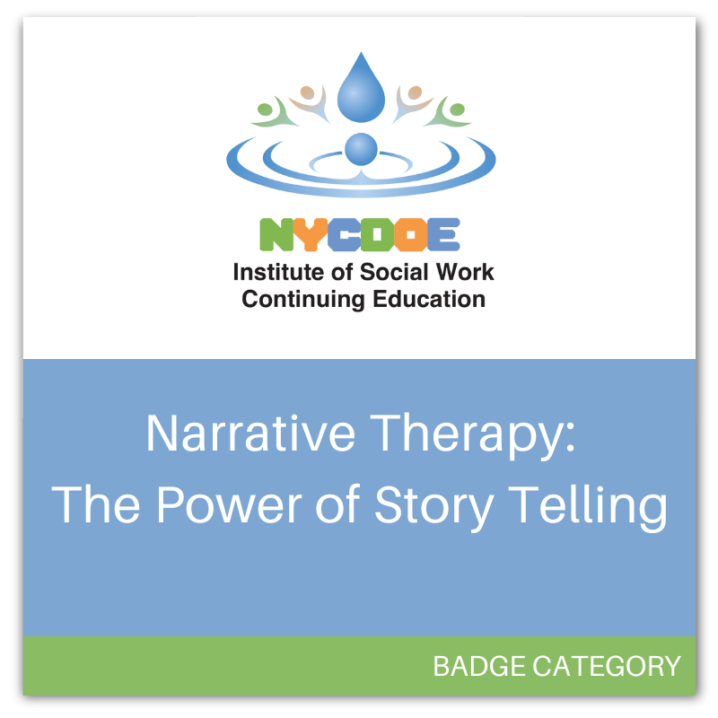 Narrative Therapy: The Power of Story Telling - Credly