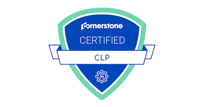 Cornerstone Custom Login Page Certified - Credly