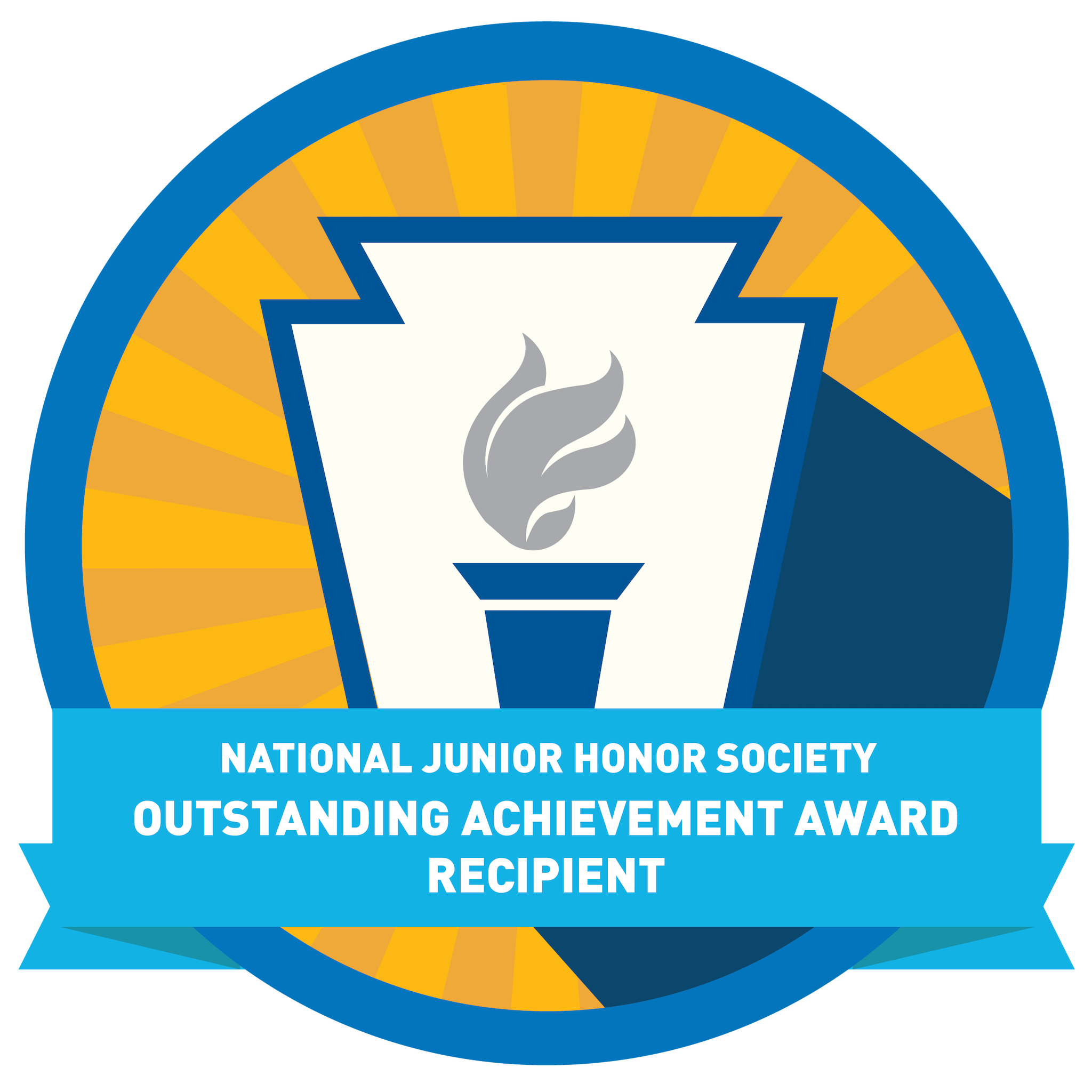 National Junior Honor Society Outstanding Achievement Award Recipient 