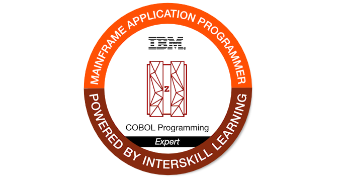Interskill - Mainframe Application Programmer - COBOL Programming - Expert - Credly