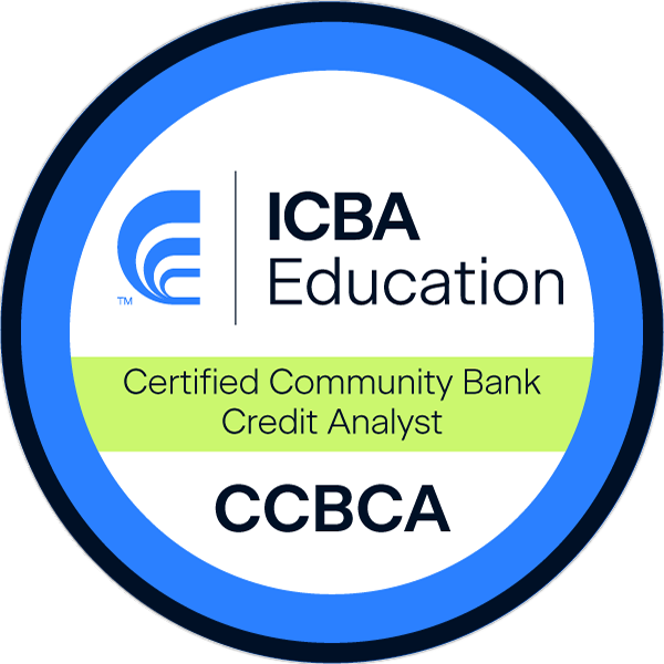 Certified Community Bank Credit Analyst (CCBCA) - Credly