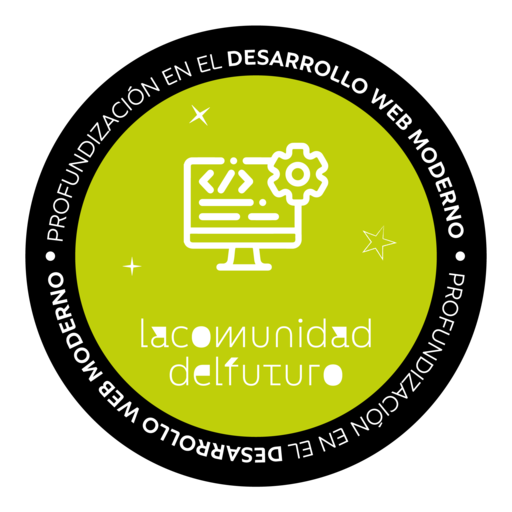 Conviértete en Desarrollador Web Moderno - Credly