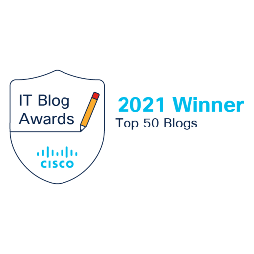 2021 Winner, IT Blog Awards, Top 50 in Blogs - Credly