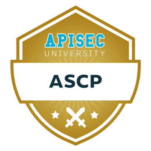 API Security Certified Professional - Credly