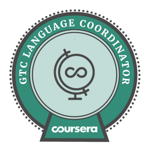 Coursera GTC Language Coordinator - Credly