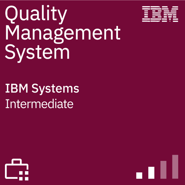 IBM Systems Quality Management System - Credly