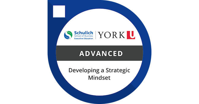 Developing a Strategic Mindset - Credly
