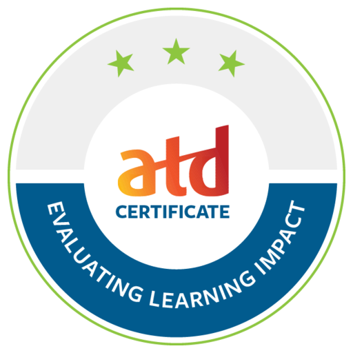 ATD Evaluating Learning Impact Certificate - Credly