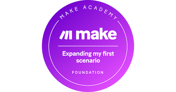 Make Foundation #2 - Expanding my first scenario - Credly