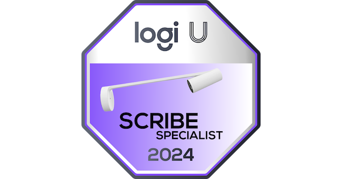 Logitech Scribe Specialist 2024 - Credly