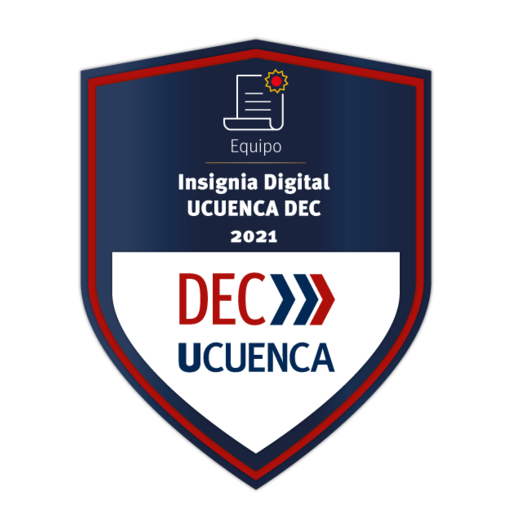 Equipo Insignia Digital UCUENCA DEC 2021 - Credly