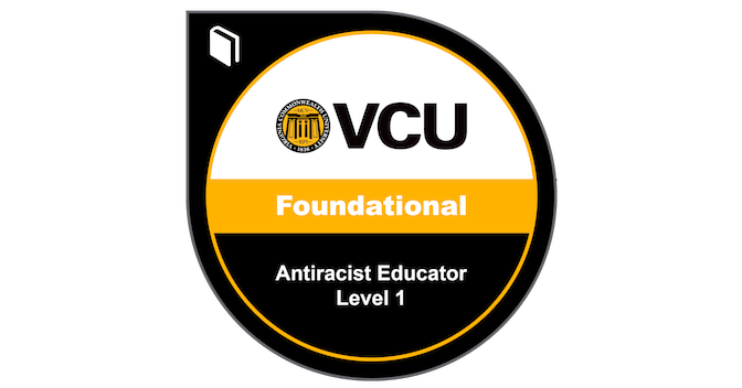 Antiracist Educator Level 1 - Credly