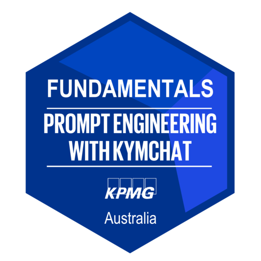 Prompt Engineering with KymChat - Credly