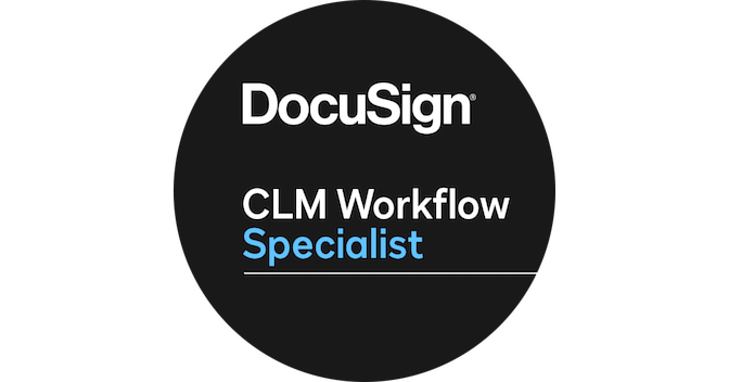 DocuSign CLM Workflow Specialist - Credly