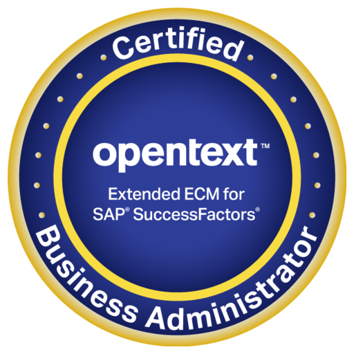 OpenText Certified Business Administrator - Extended ECM for SAP ...