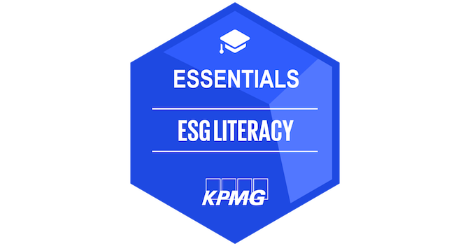 ESG Literacy Essentials - Credly