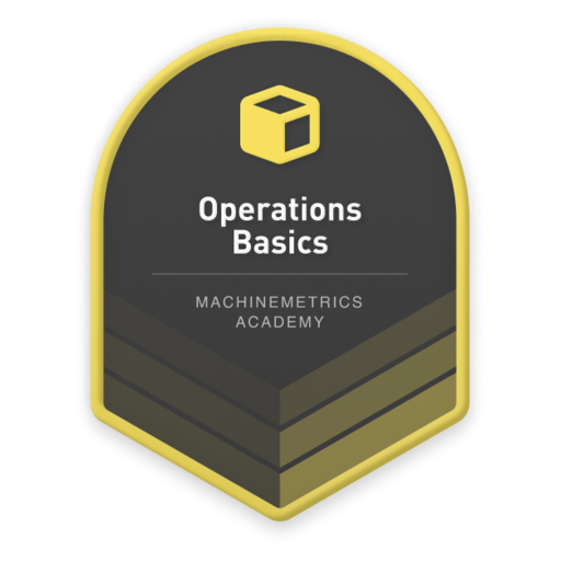 Operations Basics Certification - Credly