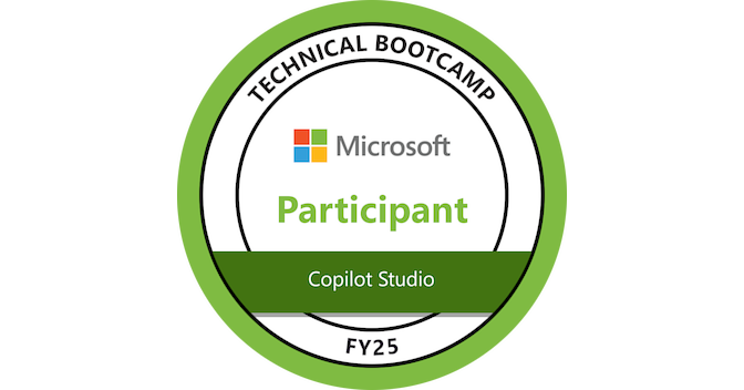 Build and extend AI-powered agents with Copilot Studio - Credly
