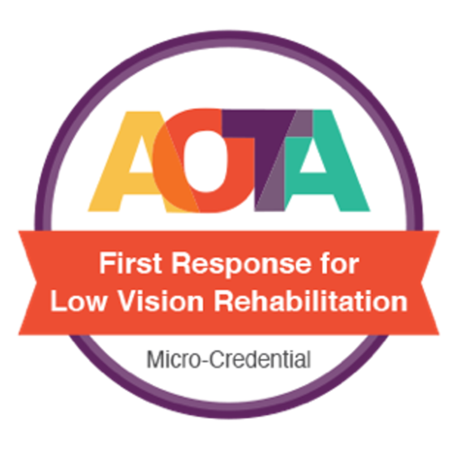 First Response for Low Vision Rehabilitation Micro-Credential - Credly