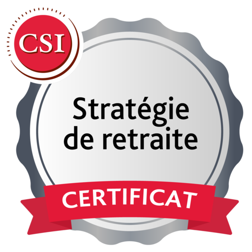 Certificat en stratégie de retraite - Credly