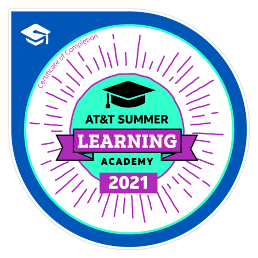 2021 AT&T Summer Learning Academy Extern - Credly