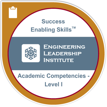 Academic Competencies - Level I - Credly