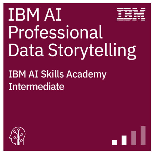 IBM AI Professional Data Storytelling - Credly